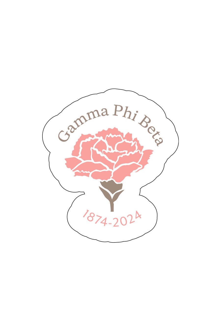 150th Anniversary Sticker – Crescent Corner - Gamma Phi Beta Official ...